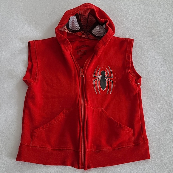 Marvel | Jackets & Coats | Kids Spiderman Vest With Mask | Poshmark